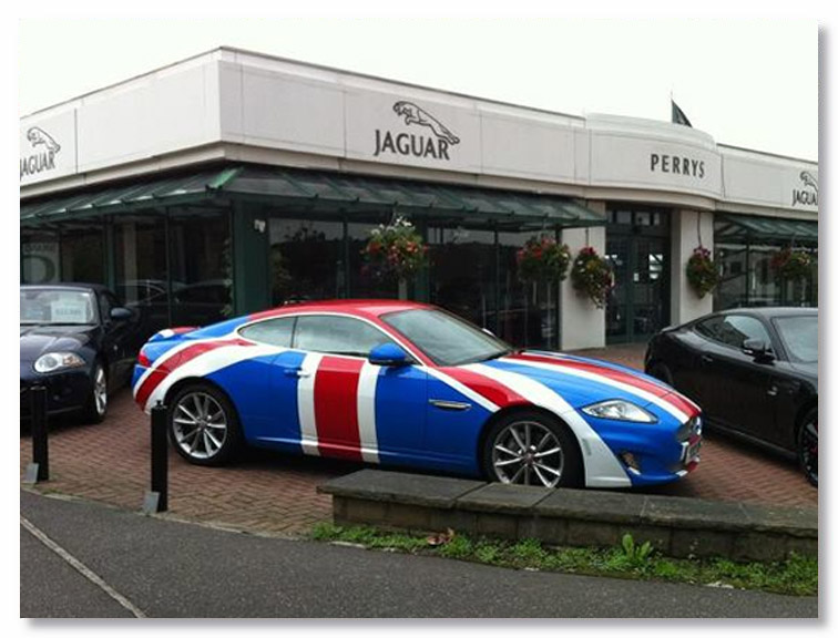 Jaguar Wrap Vehicle Wrapping Huddersfield - Vehicle Wrapping ...